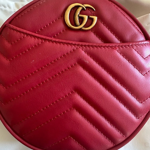 Gucci | Bags | Gucci Red Quilted Womens Bag | Poshmark